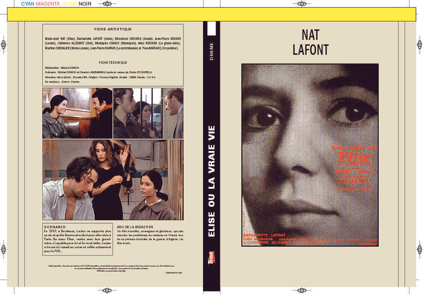 ELISE OU LA VRAIE VIE – César Editions