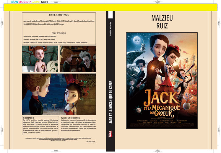 jack et la mecanique du coeur – César Editions