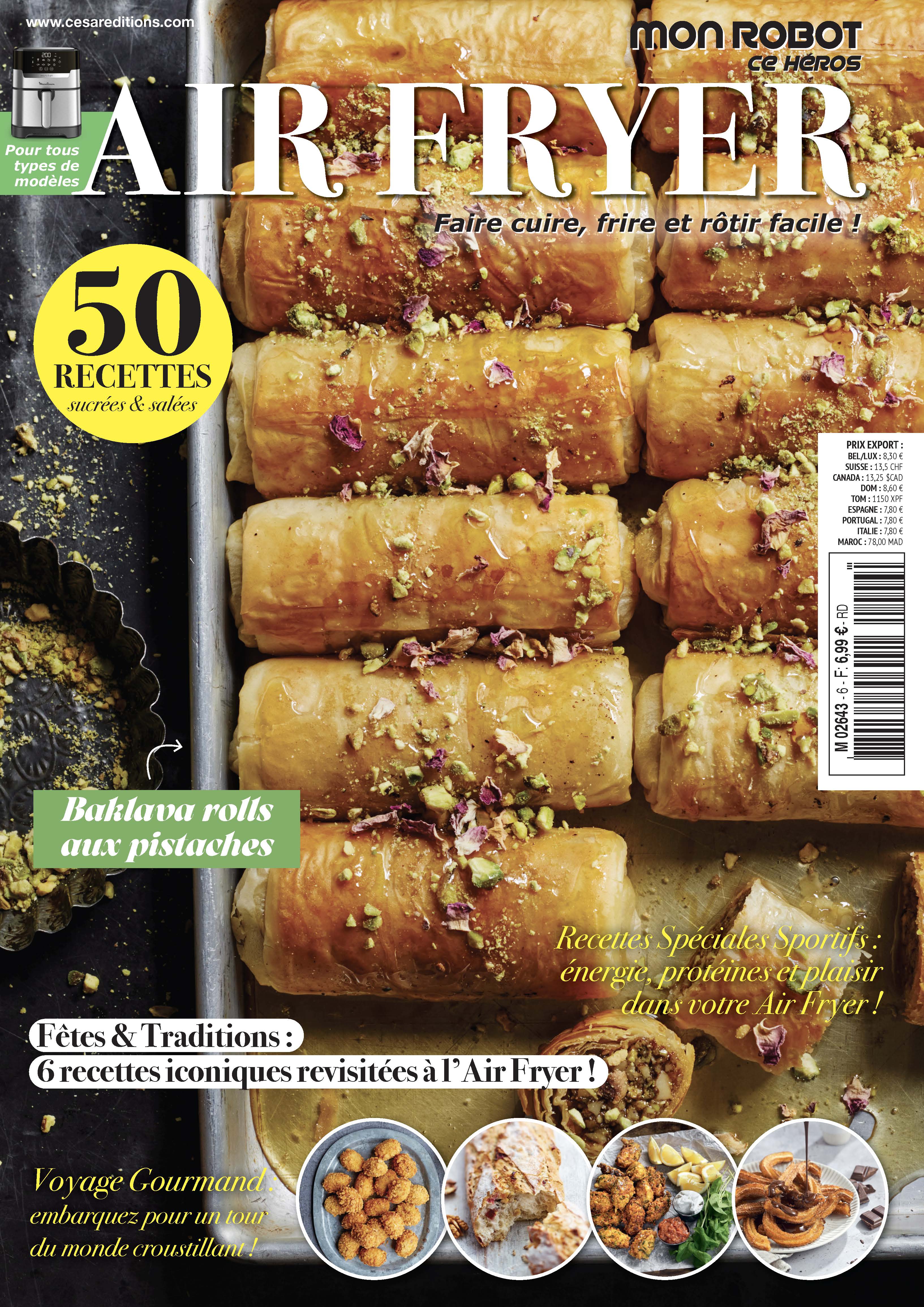 Mon Robot ce Heros "Air Fryer" N°06 – César Editions