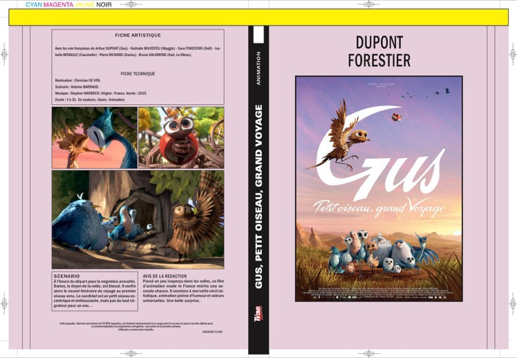 GUS PETIT OISEAU GRAND VOYAGE – César Editions