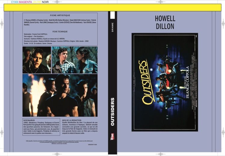 OUTSIDERS - 1983 – César Editions