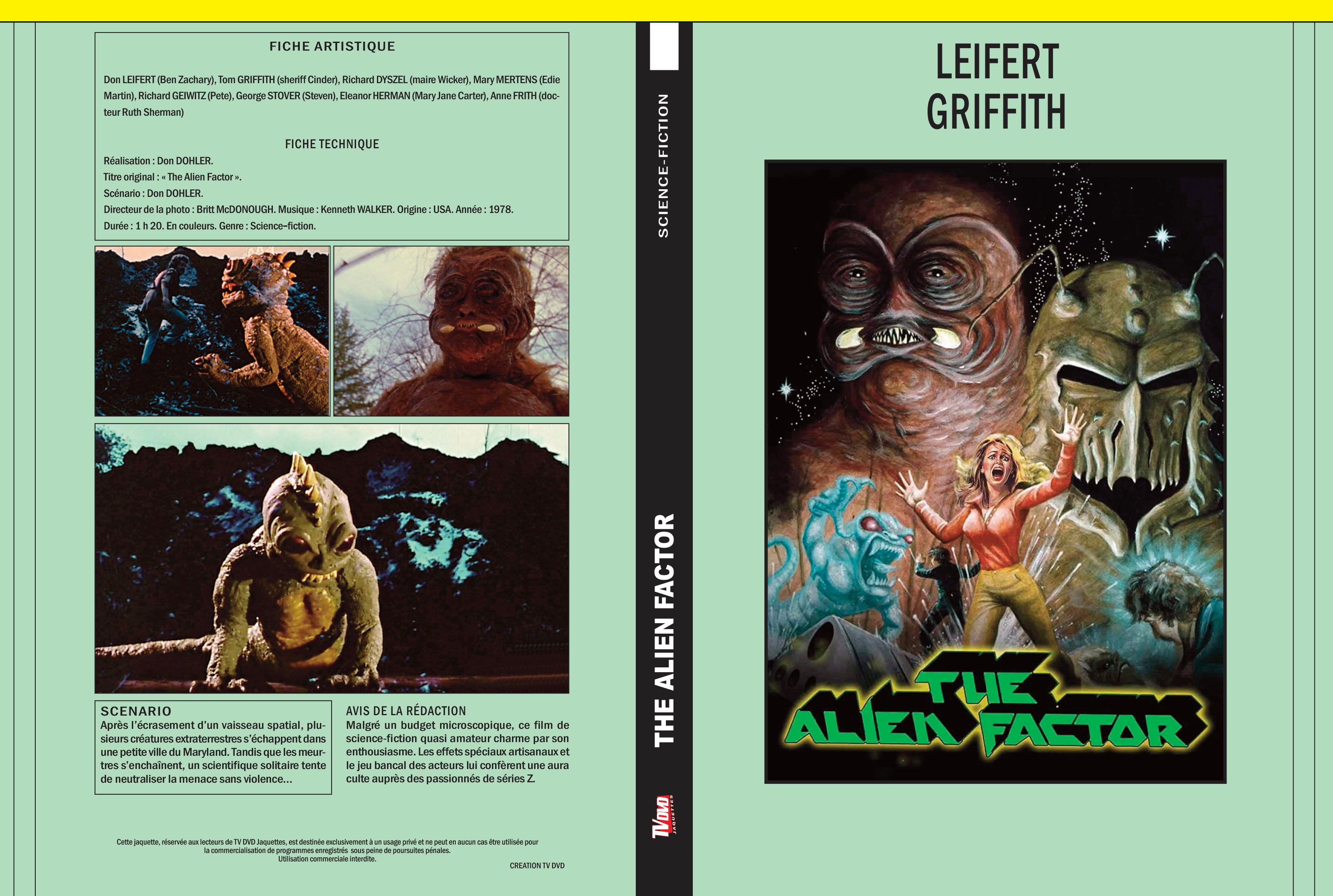 THE ALIEN FACTOR – César Editions