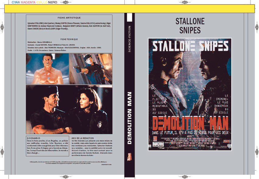 DEMOLITION MAN – César Editions