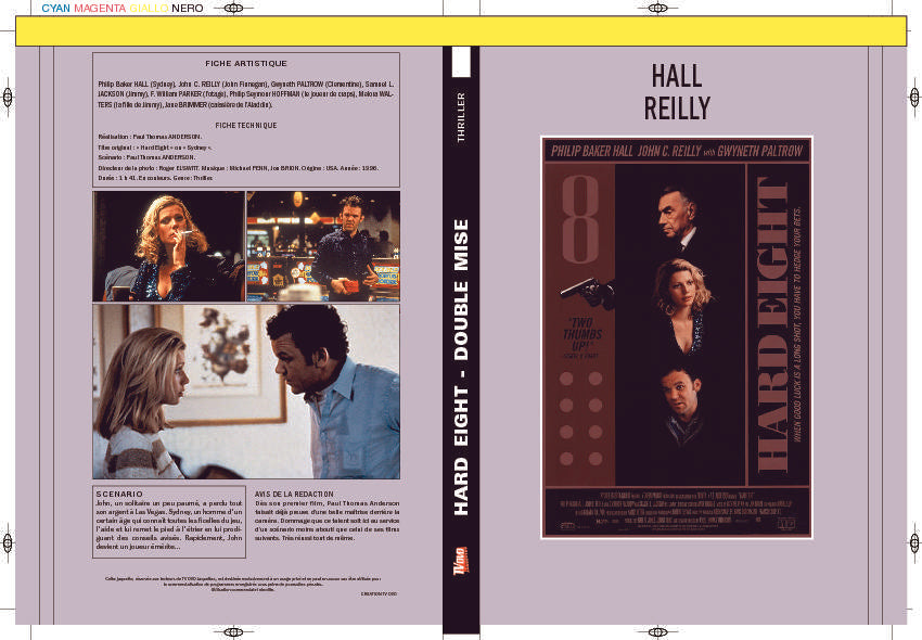HARD EIGHT - DOUBLE MISE – César Editions