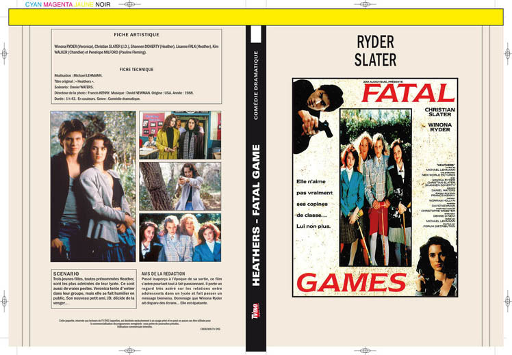 heathers - fatal games – César Editions