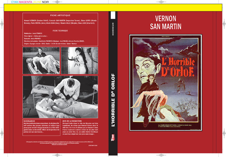 l'horrible dr orlof – César Editions