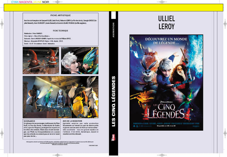 les cinq legendes – César Editions