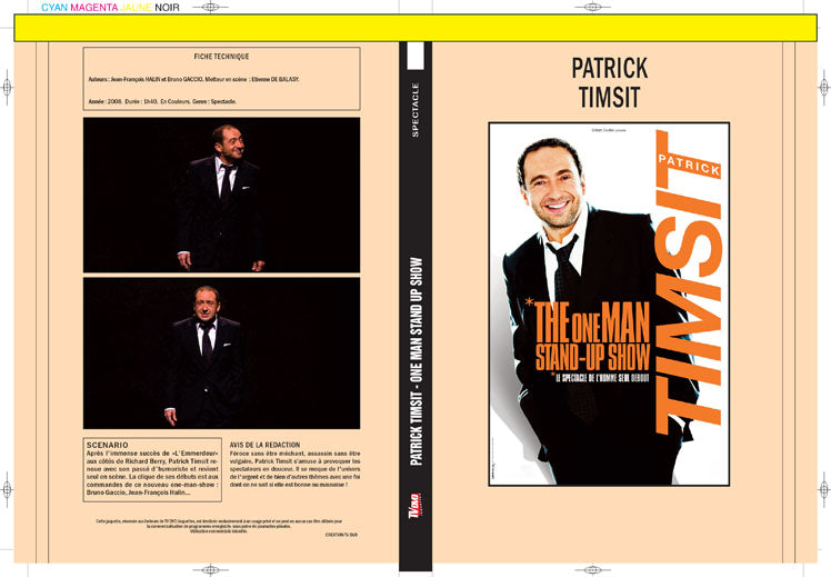 patrick timsit - one man stand up show – César Editions