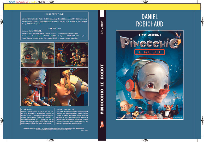 PINOCCHIO LE ROBOT – César Editions