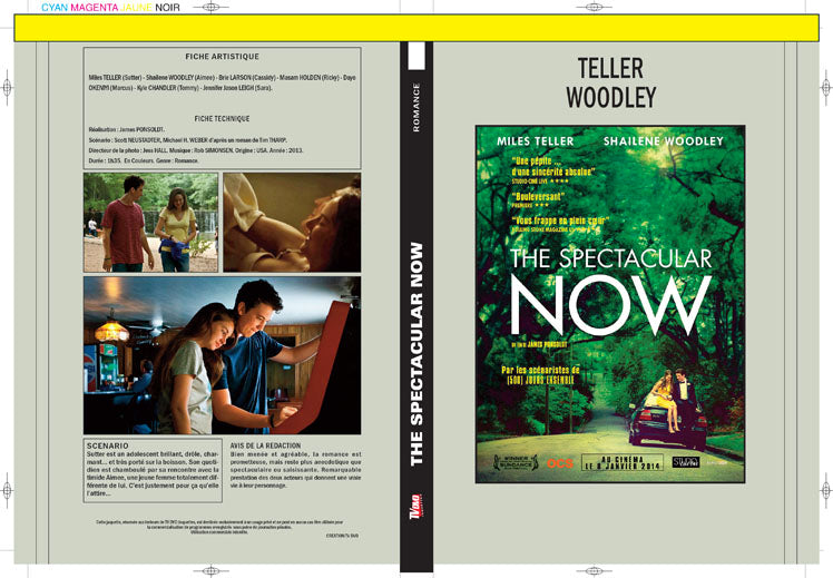 the spectacular now – César Editions